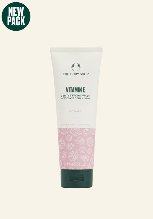 Vitamin E Gentle Facial Wash – The Body Shop Mauritius