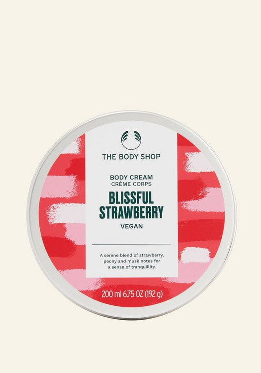 Blissful Strawberry Body Cream – The Body Shop Mauritius