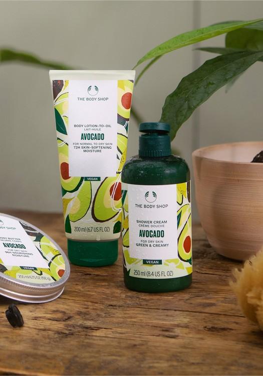 Avocado Shower Cream – The Body Shop Mauritius