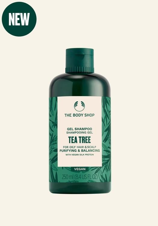 Tea Tree Purifying & Balancing Shampoo – The Body Shop Mauritius